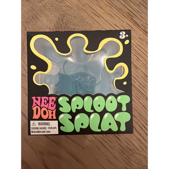 Schylling NeedDoh | Toys | Blue Needoh Sploot Splat Nee Doh Splatter ...